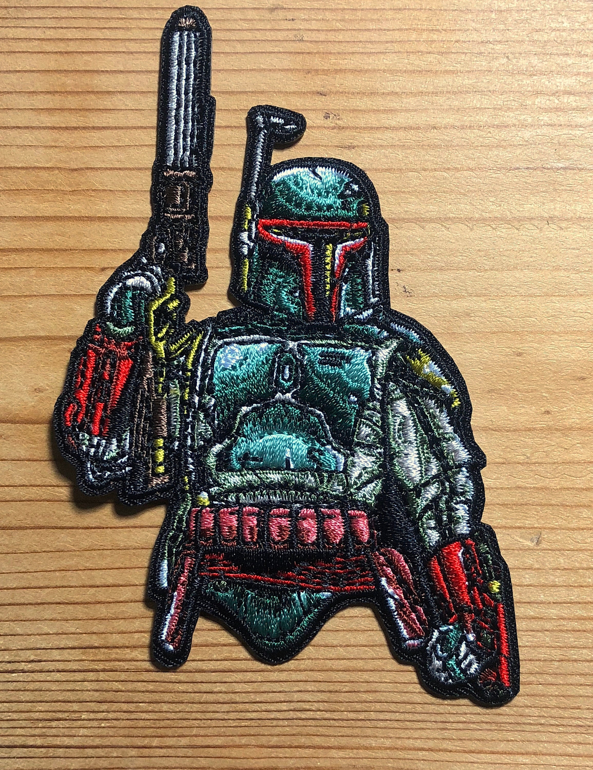 BOBA FETT Patch Morale Embroidery Hunter Starwars Card Army - Etsy Canada