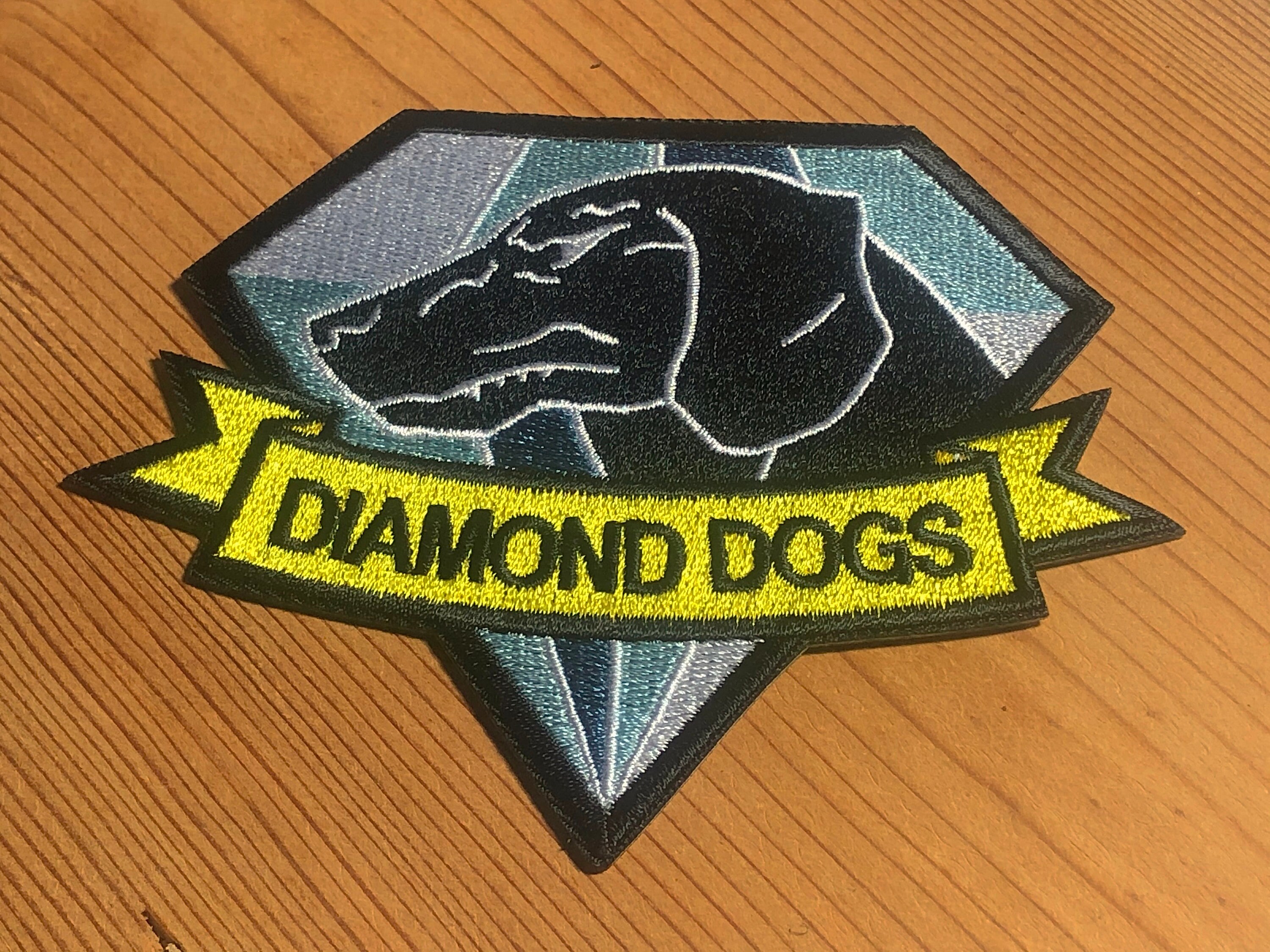 DIAMOND DOGS Patch Morale Cosplay Metal Solid Army MGS - Etsy