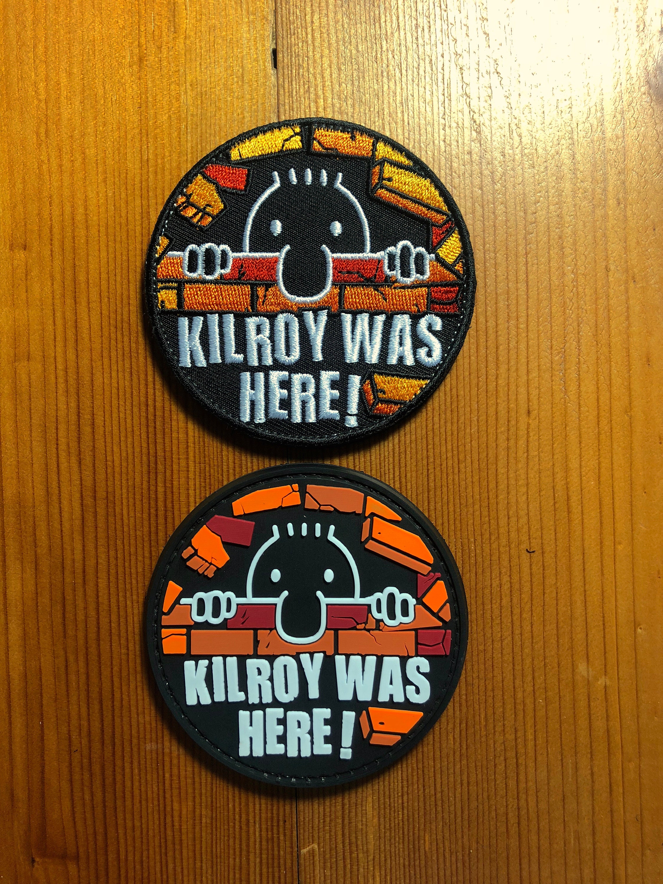 Art & Collectibles Collectibles KILLROY WAS HERE Patch Morale Army ...