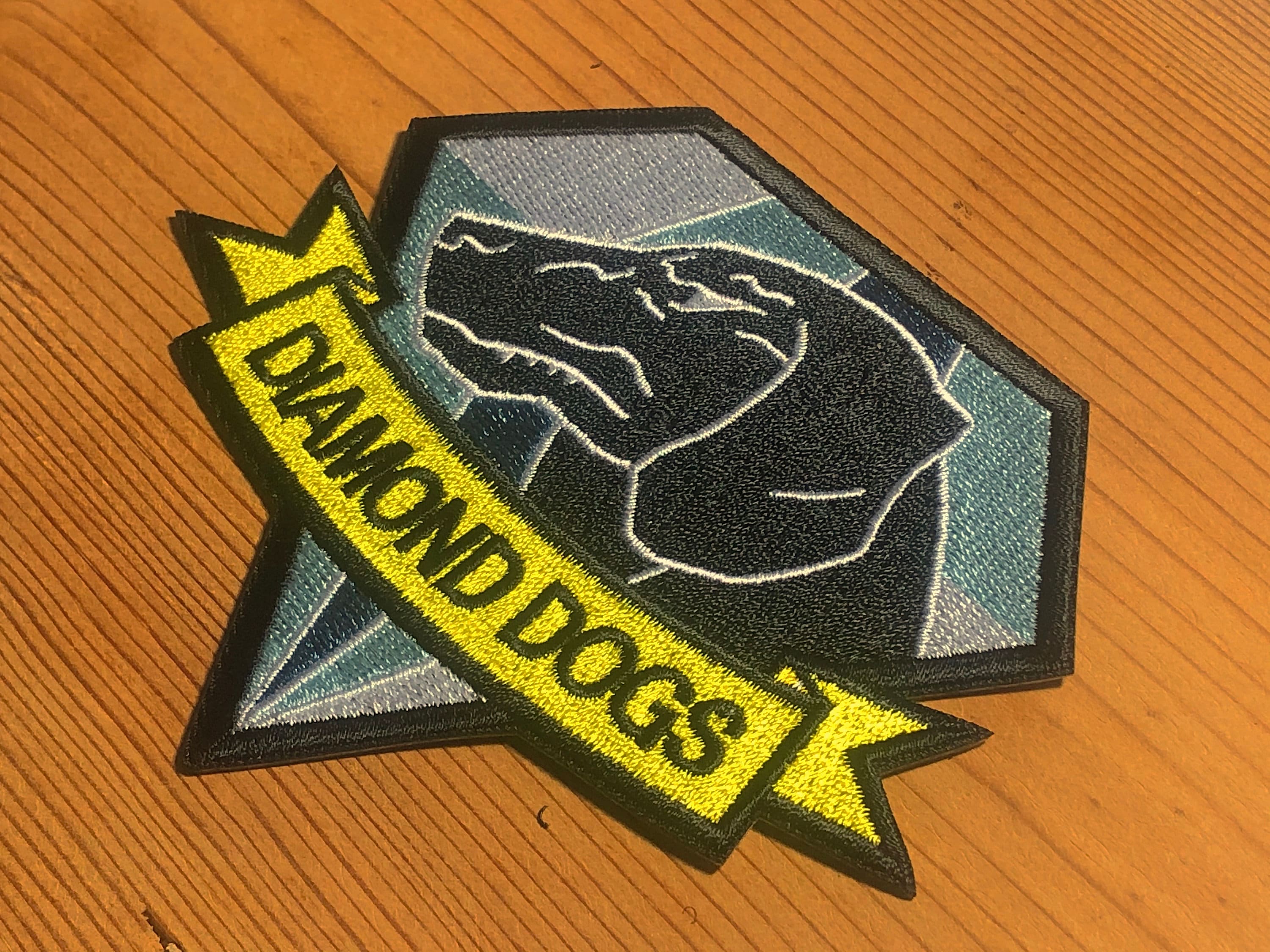 DIAMOND DOGS Patch Morale Cosplay Metal Solid Army MGS - Etsy