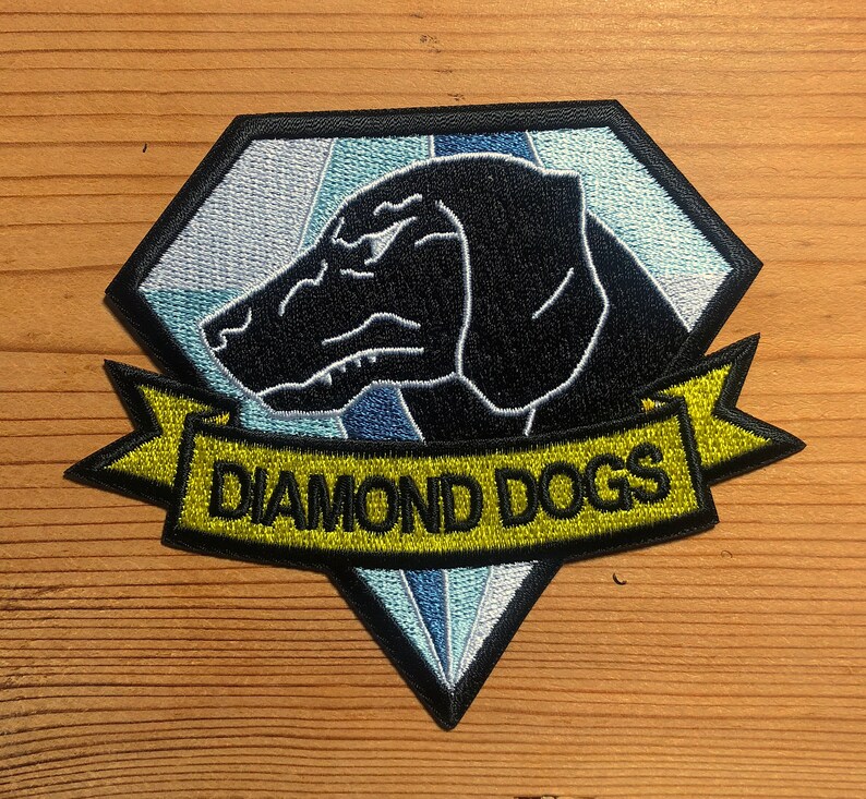 DIAMOND DOGS Patch Morale Cosplay Metal Solid Army MGS - Etsy