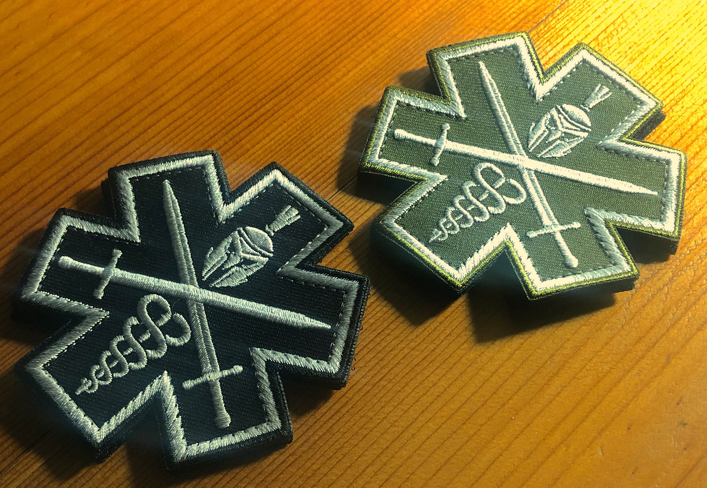 Art & Collectibles Memorabilia SPARTA Embroidered Spartan Helmet Medical EMT Medic Combat ...