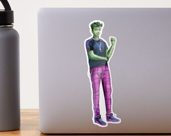 Beast Boy Sticker - Etsy