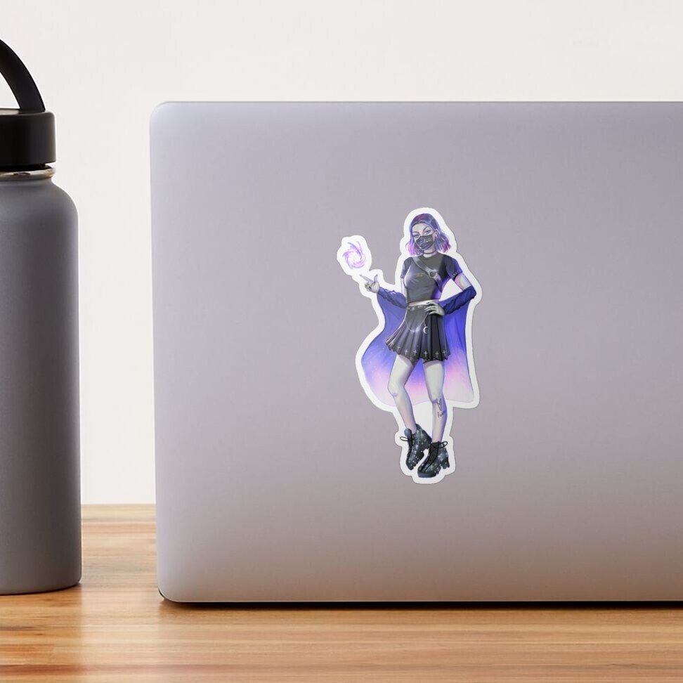 Modern Raven Teen Titans GO Sticker - Etsy