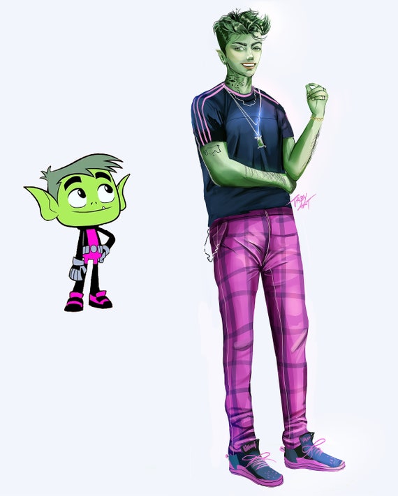 Beast Boy Teen Beast Boy (Teen Titans Go!) Download Free 3D Model By