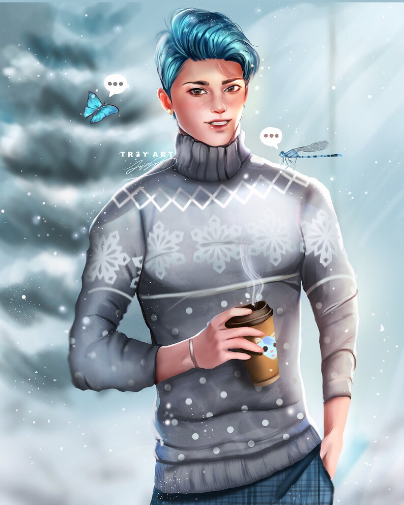 Sherb Animal Crossing Art Print - Etsy