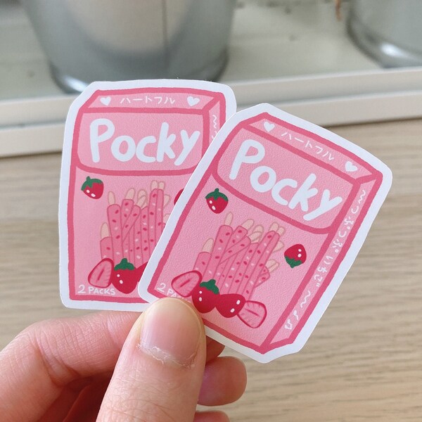 Pocky Sticker - Etsy