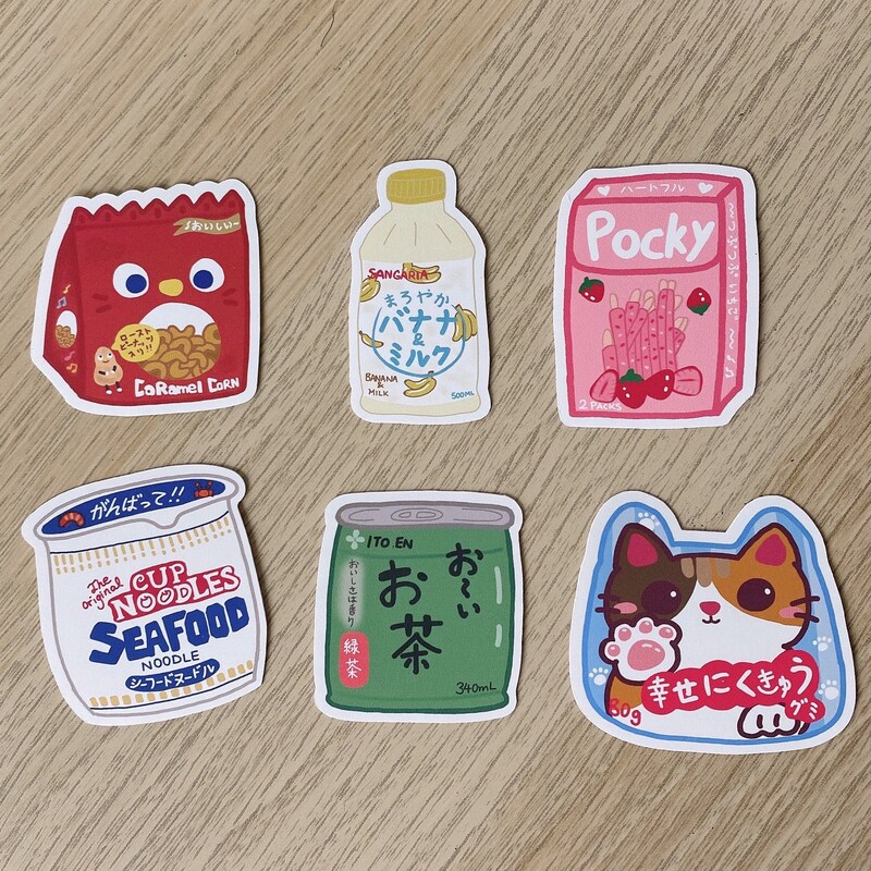 Japanese Sticker Pack - Etsy