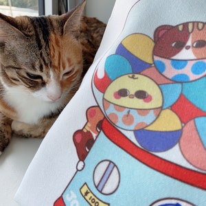 Cute Gachapon Tote Bag Mochi and Friends Reusable Bag - Etsy