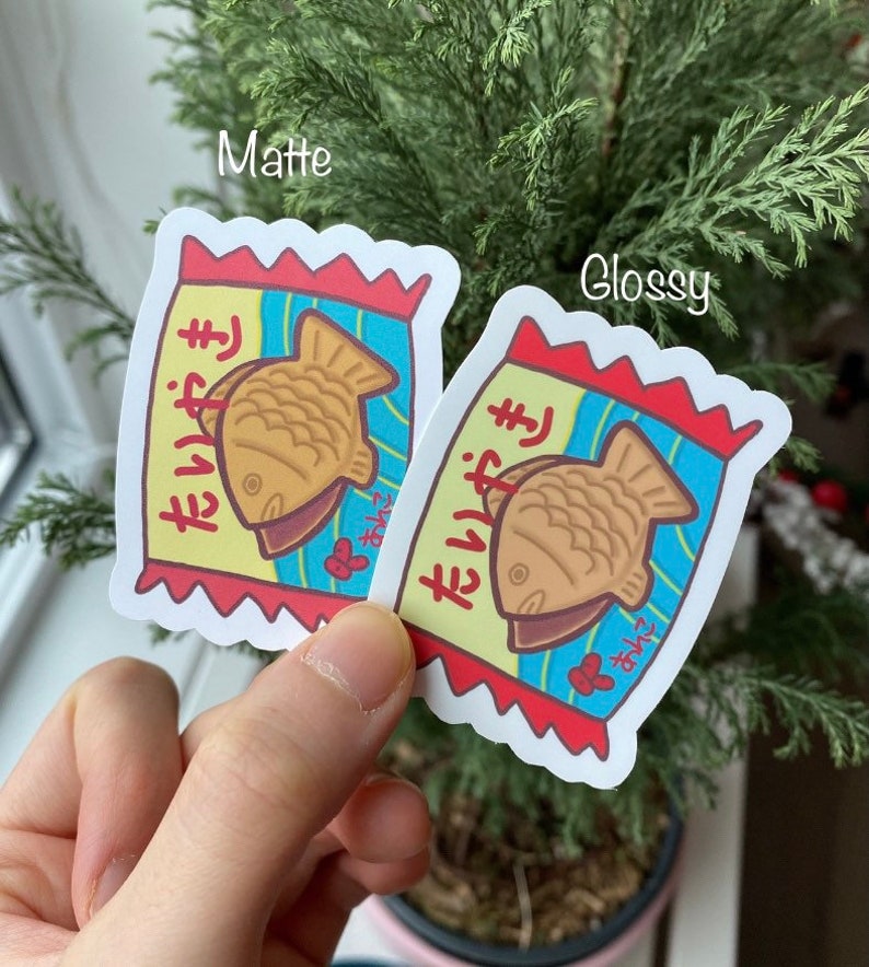 Cute Kawaii Asian Snacks Stickers Pack Handmade Die Cut | Etsy