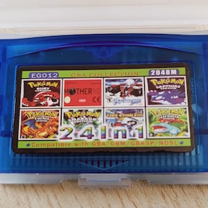 GBA Gameboy Multi Cart 12/24 Games in 1 - Etsy