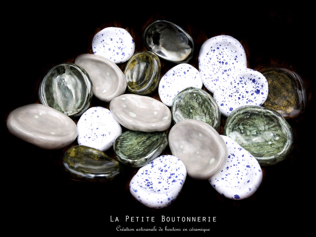 Ceramic Worry Stone / Anti-stress Pebble - Handmade - Etsy