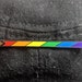 Progress Pride Bar Pin Subtle LGBT Accessory Minimalist Enamel | Etsy