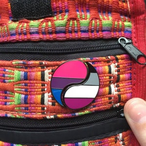 Customizable Pride Pin (legacy Edition) LGBT Gay Bi Lesbian Trans Ace ...