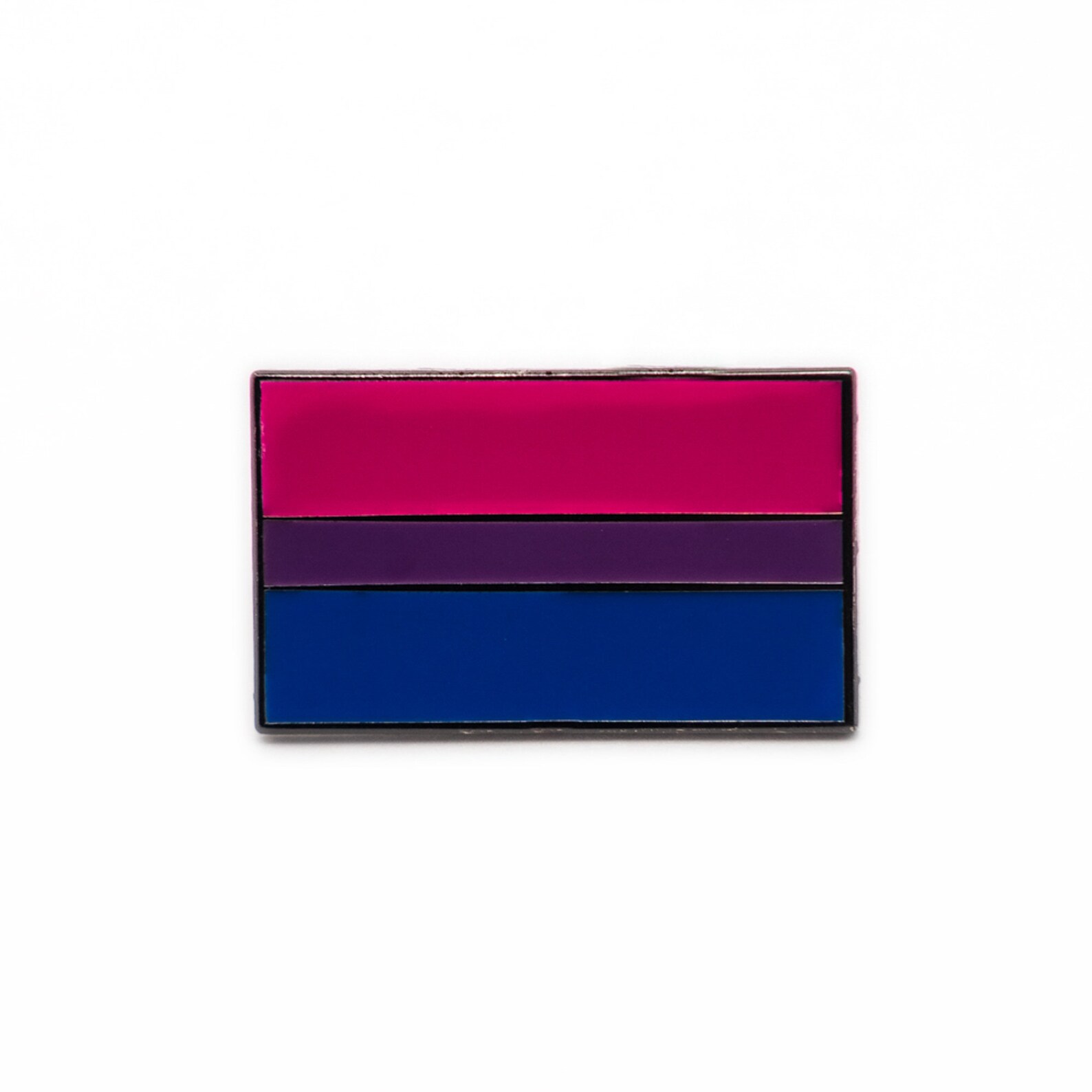 Bisexual Pride Flag Enamel Pin, LGBTQ Bi Pride Lapel - Etsy