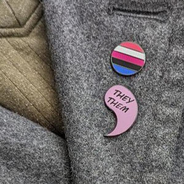 Customizable Pride Pin Set UPDATED LGBT Gay Bi Lesbian Trans Ace ...