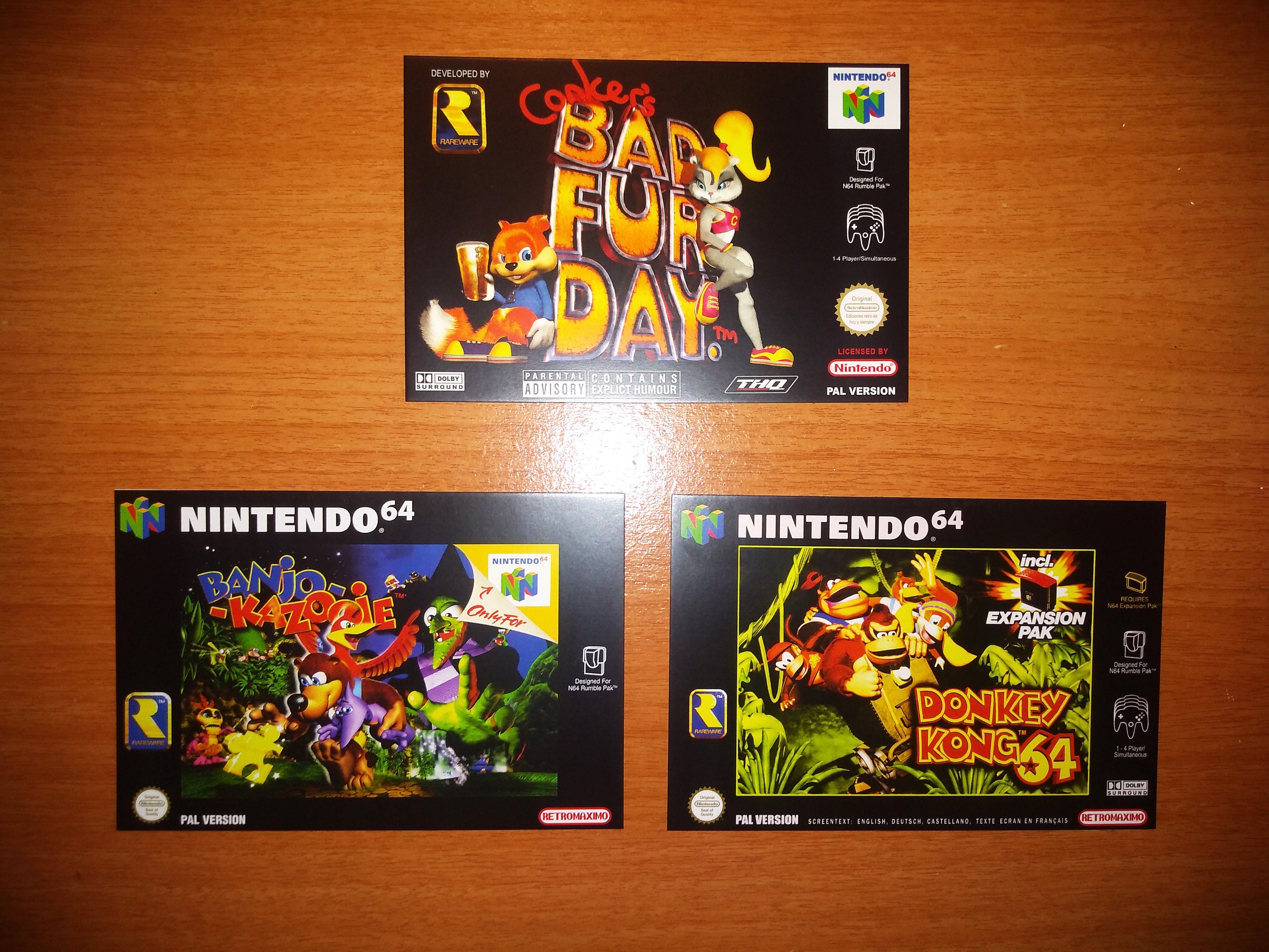 Conker Bad Fur Day PAL Nintendo 64 N64 Conker 64 - Etsy Australia