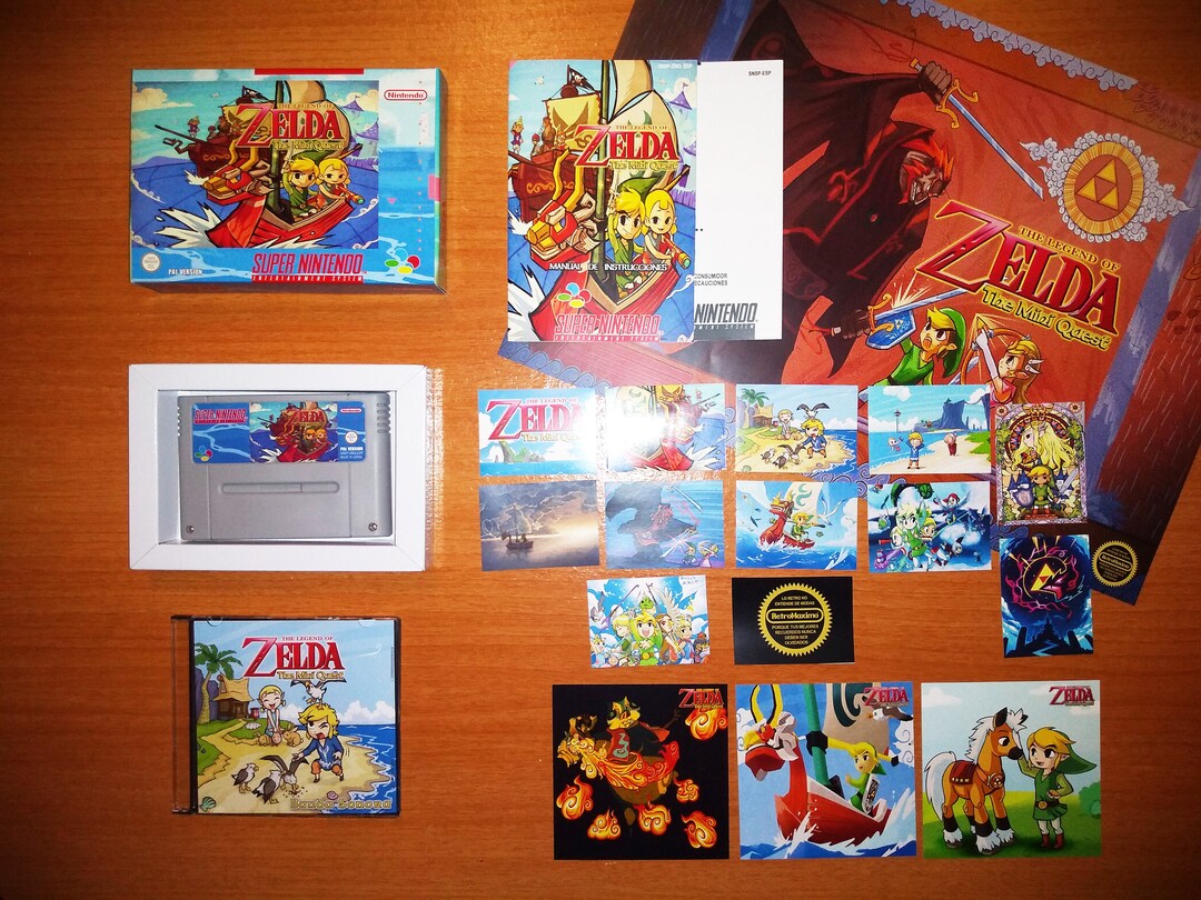 Zelda the Mini Quest PAL Super Nintendo Snes - Etsy