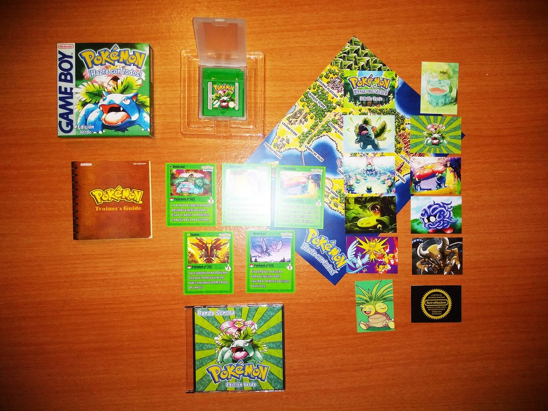 Pokémon Green Game Boy English - Etsy