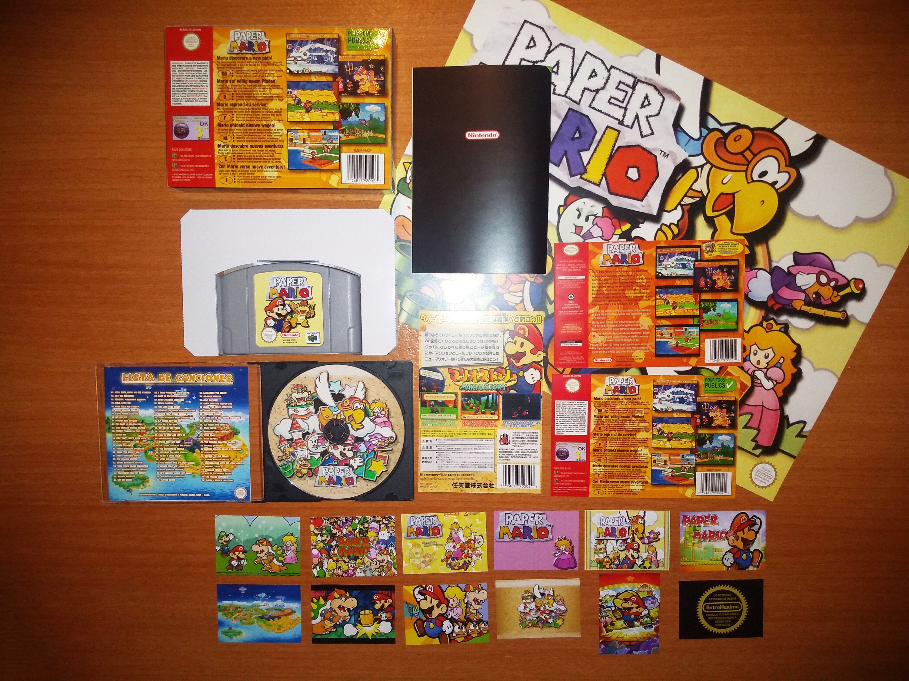 Paper Mario 64 PAL Nintendo 64 N64 - Etsy