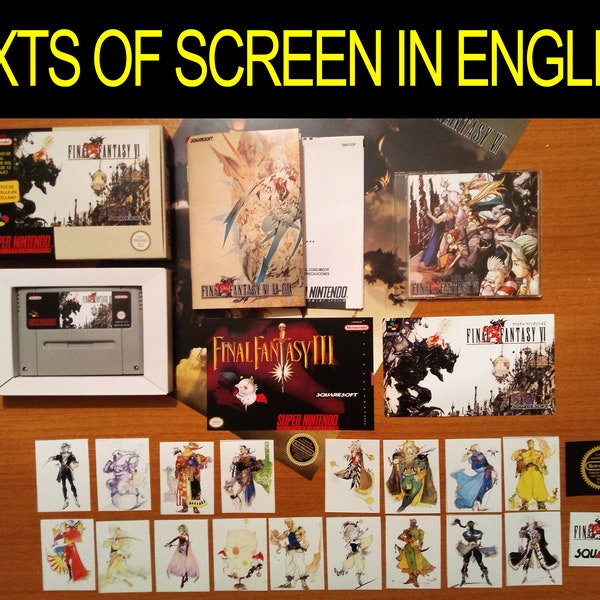 Final Fantasy Vi - Etsy