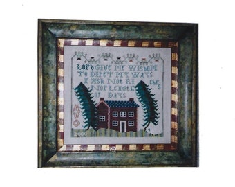 The Workbasket V Proverbs Cross Stitch Sampler New - Etsy