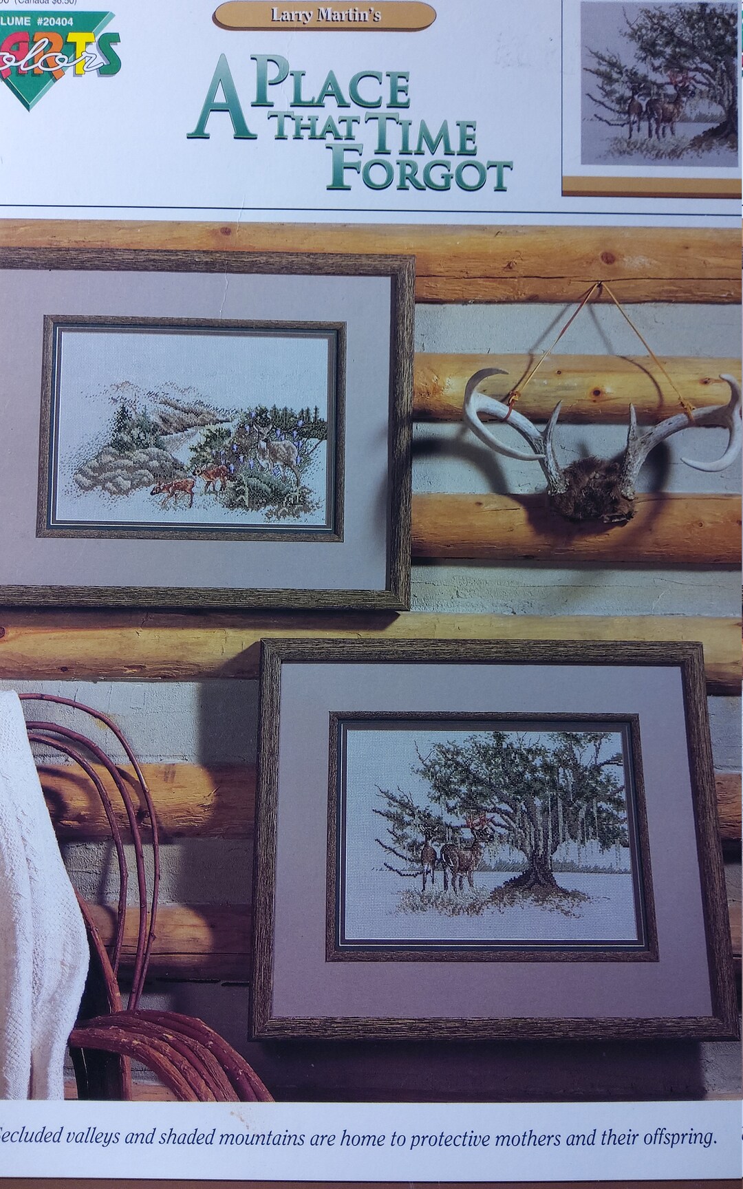 Color Charts A Place Time Forgot by Artist Larry Martin Cross Stitch ...