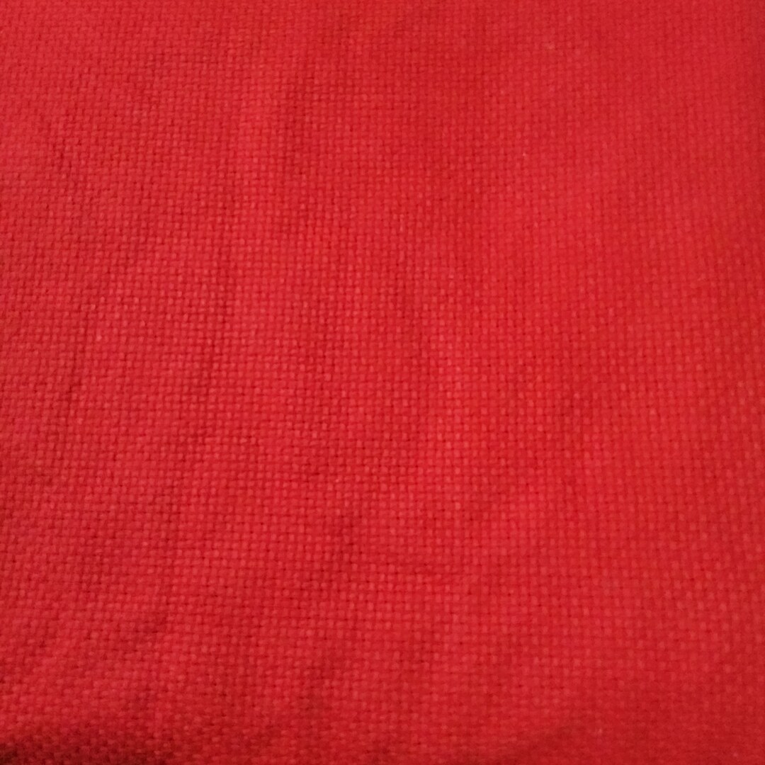 Wichelt's 14 Count Aida Christmas Red Aida 18 X 23.5 Evenweave Cross ...