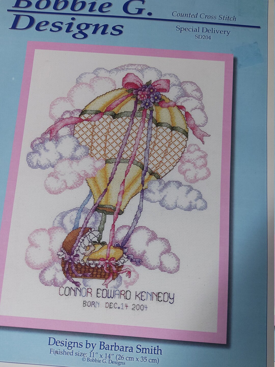 Bobbie G Designs Special Delivery Cross Stitch Pattern - Etsy