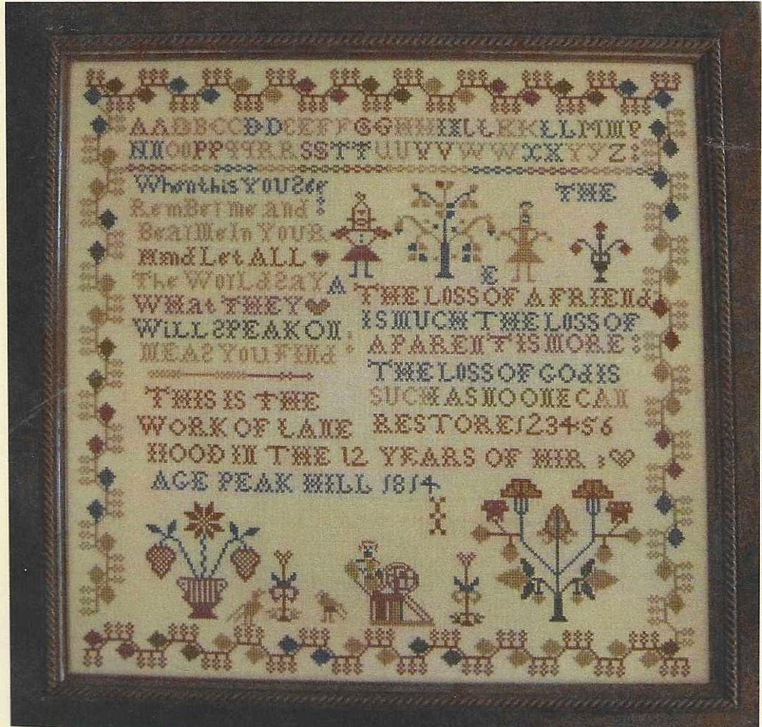 Olde Colonial Designs Vol 2 Collection of New England Samplers Cross ...