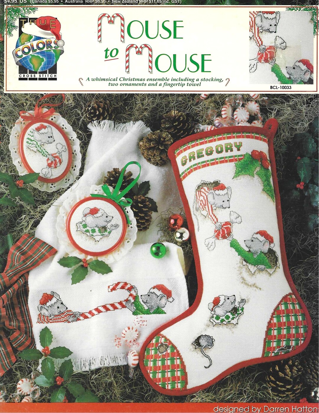 True Colors Mouse to Mouse Christmas Stocking by Darren Hatton Cross ...