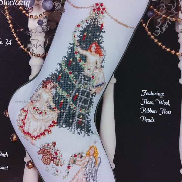 Cross Stitch Stocking Pattern - Etsy
