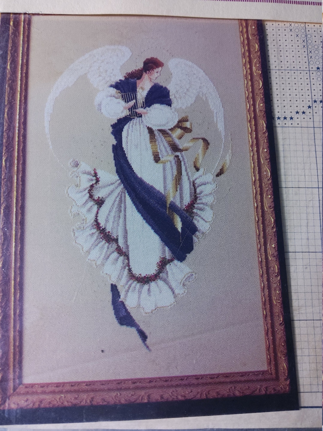 Lavender & Lace Angel of Hope by Marilyn Leavitt-imblum Cross Stitch ...