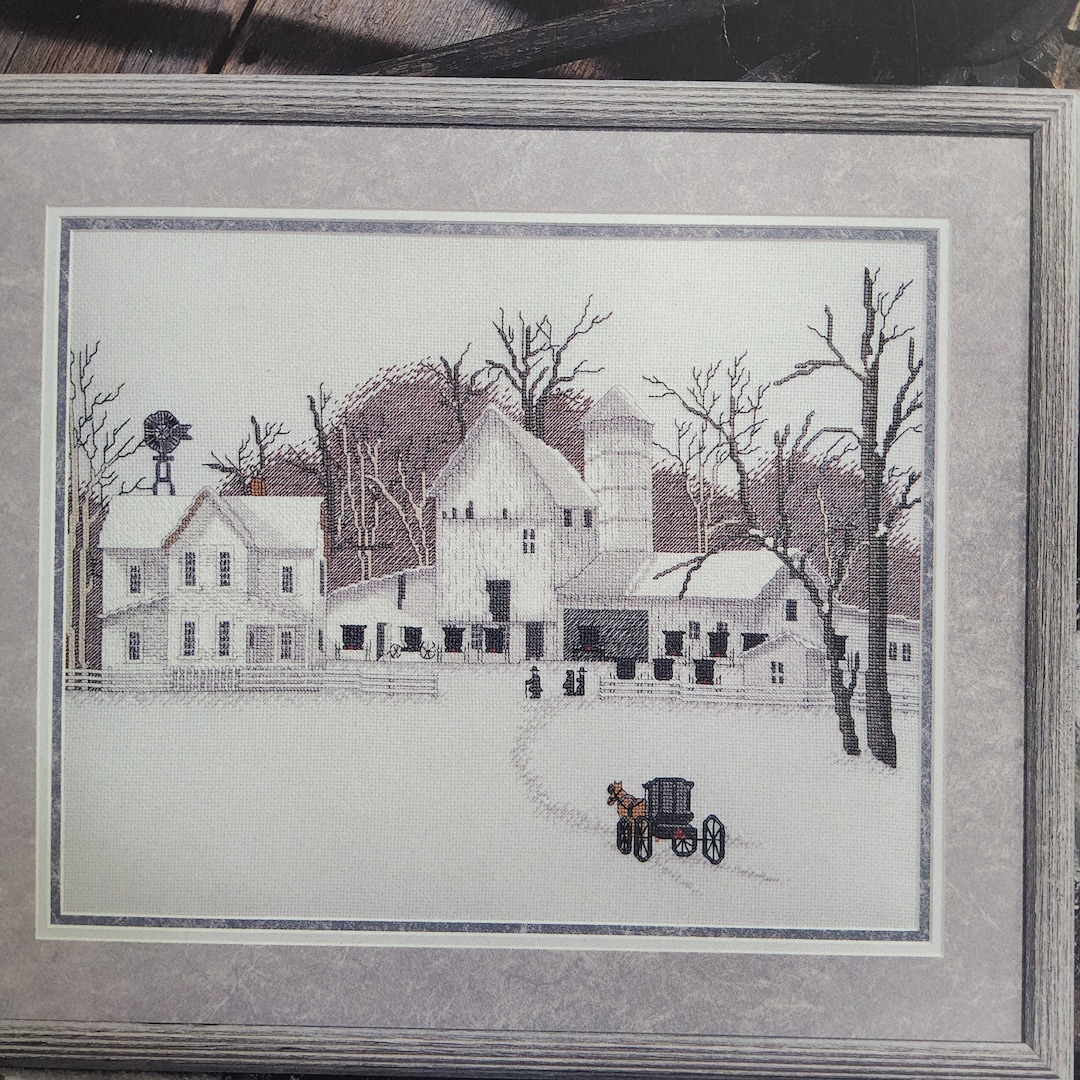 Color Charts Second Sunday Amish Cross Stitch Pattern by Steve - Etsy