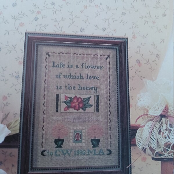 The Hearts Content Cross Stitch - Etsy