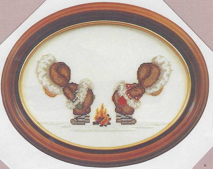 Gitta's Charted Petit Point Inuk & Nanuk Cross Stitch Pattern - Etsy