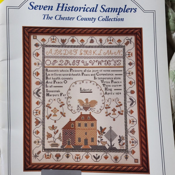 Cross Stitch Sampler - Etsy
