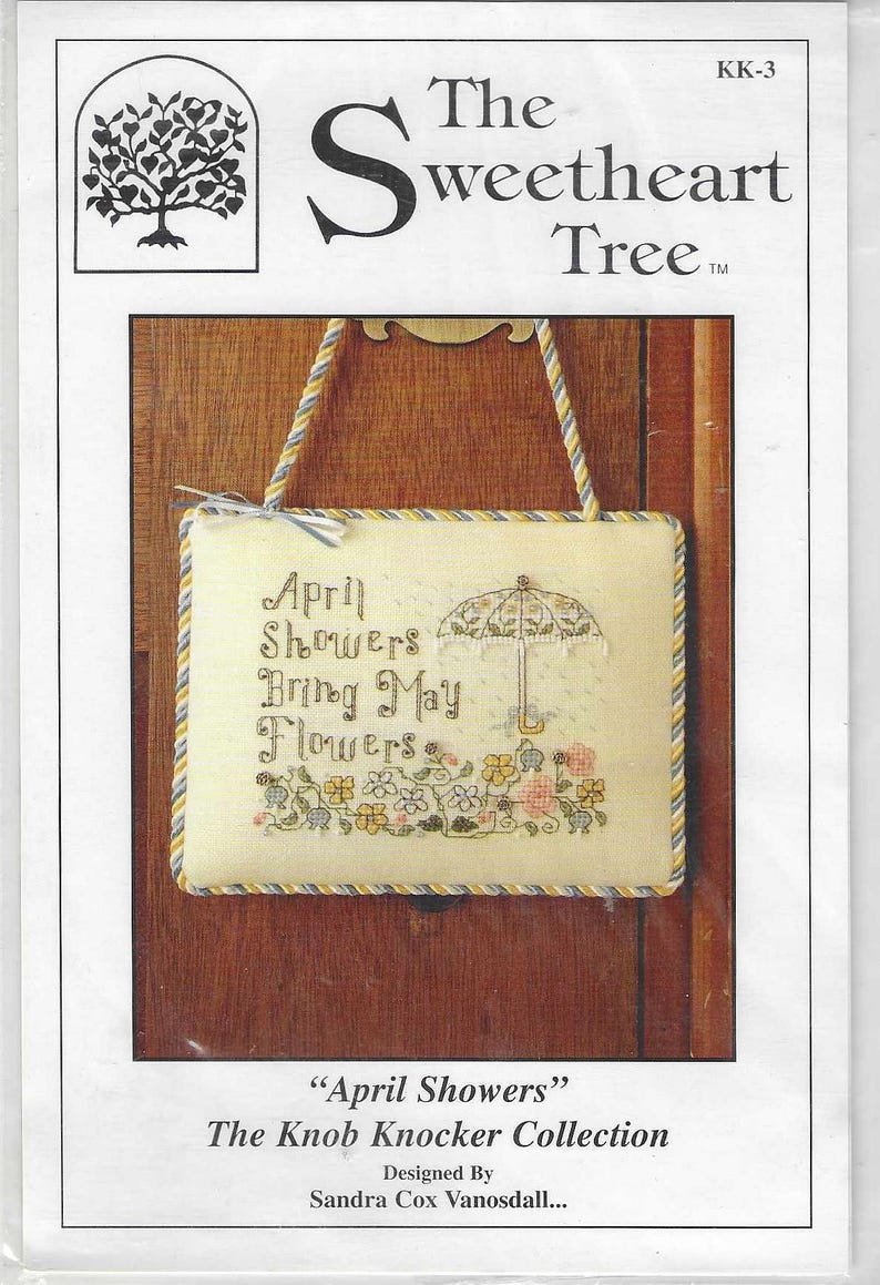 The Sweetheart Tree April Showers Knob Knocker by Sandra Cox Vanosdall ...