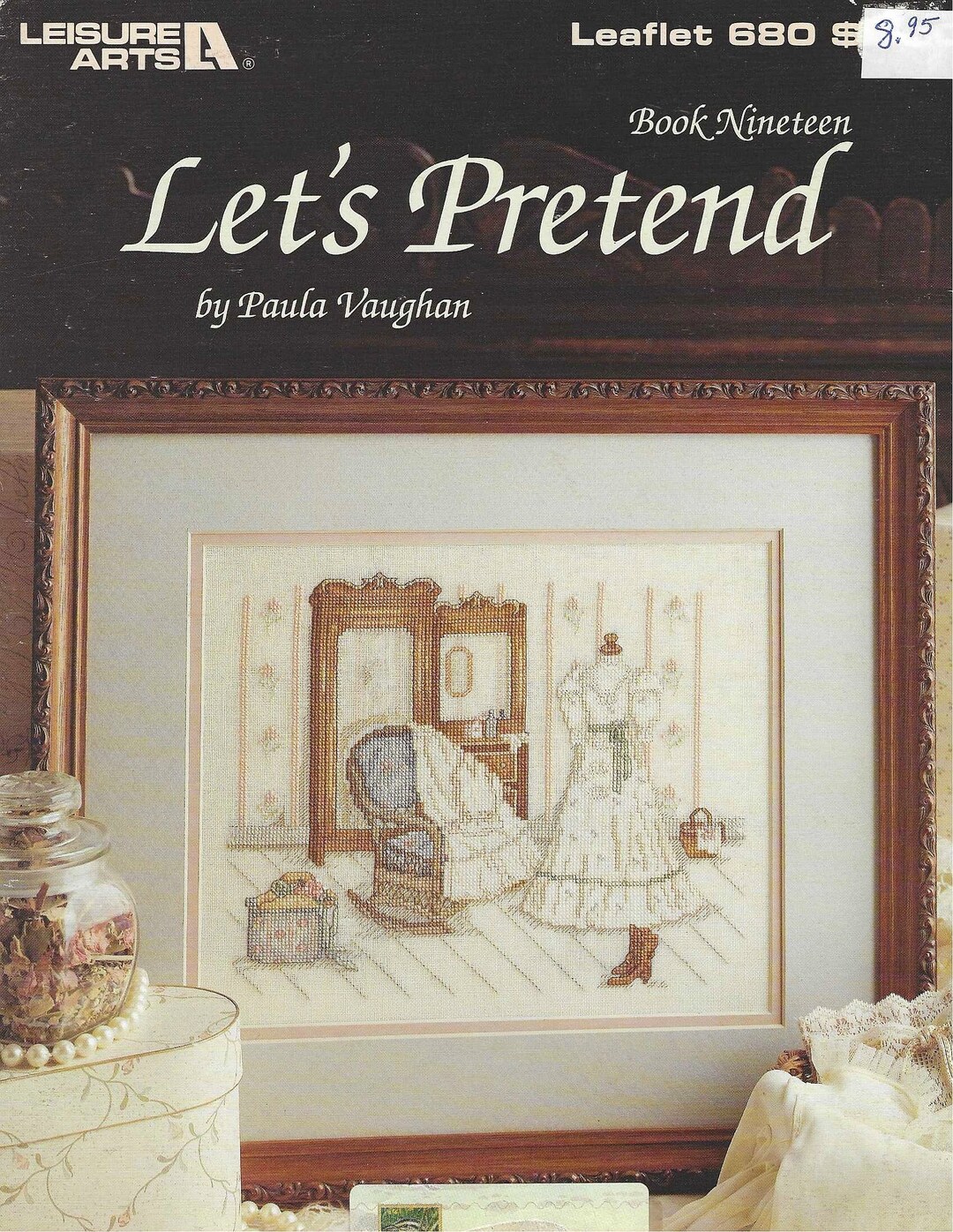 Paula Vaughan Let's Pretend Cross Stitch Leaflet 680 OOP New - Etsy