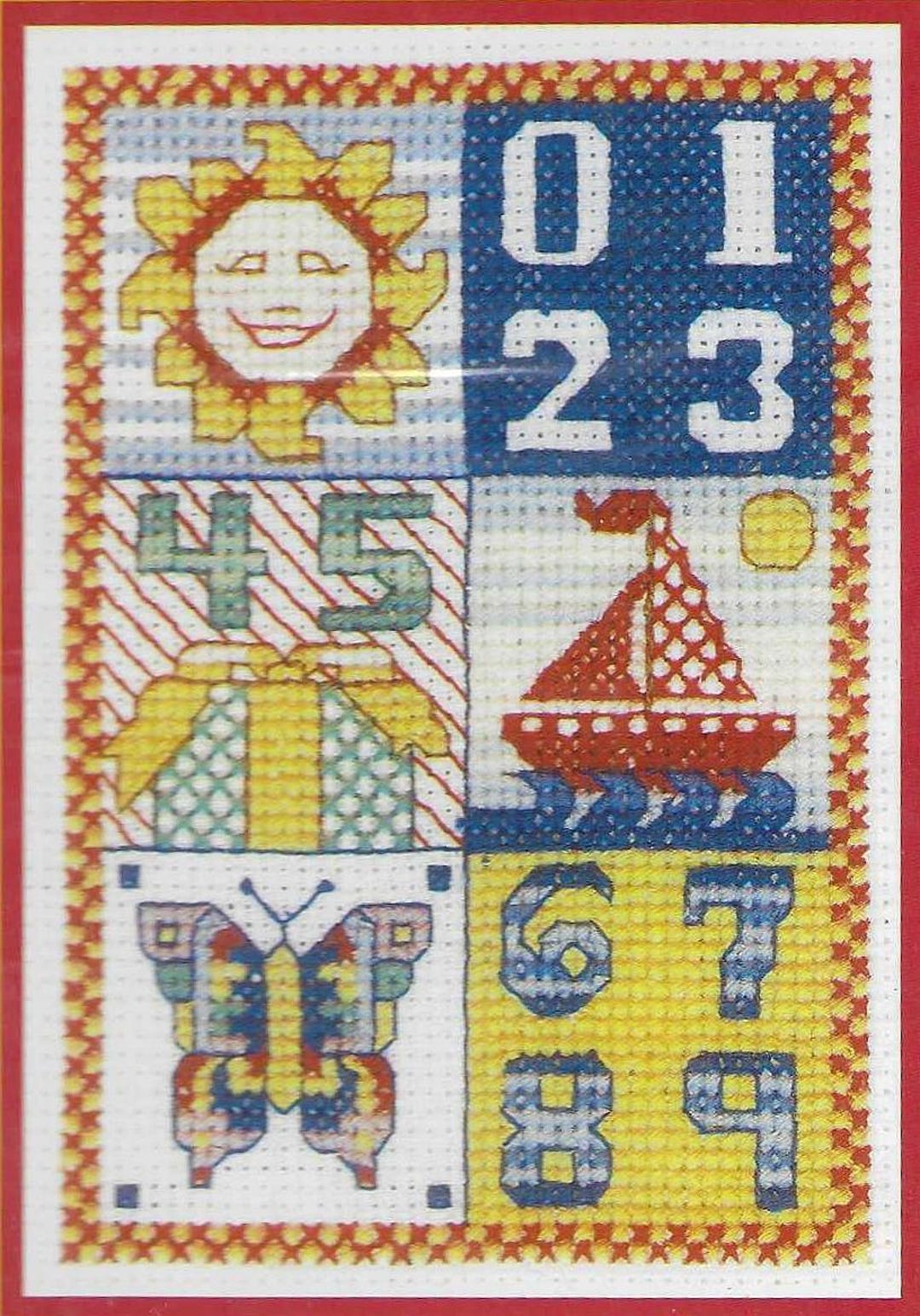 Bobbie G. Designs Sunshine Sampler Cross Stitch Pattern Free Shipping ...