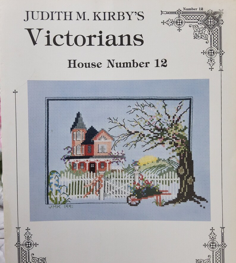 Judith M. Kirby Designs Victorians House No 12 Cross Stitch by Judith M. Kirby OOP - Etsy