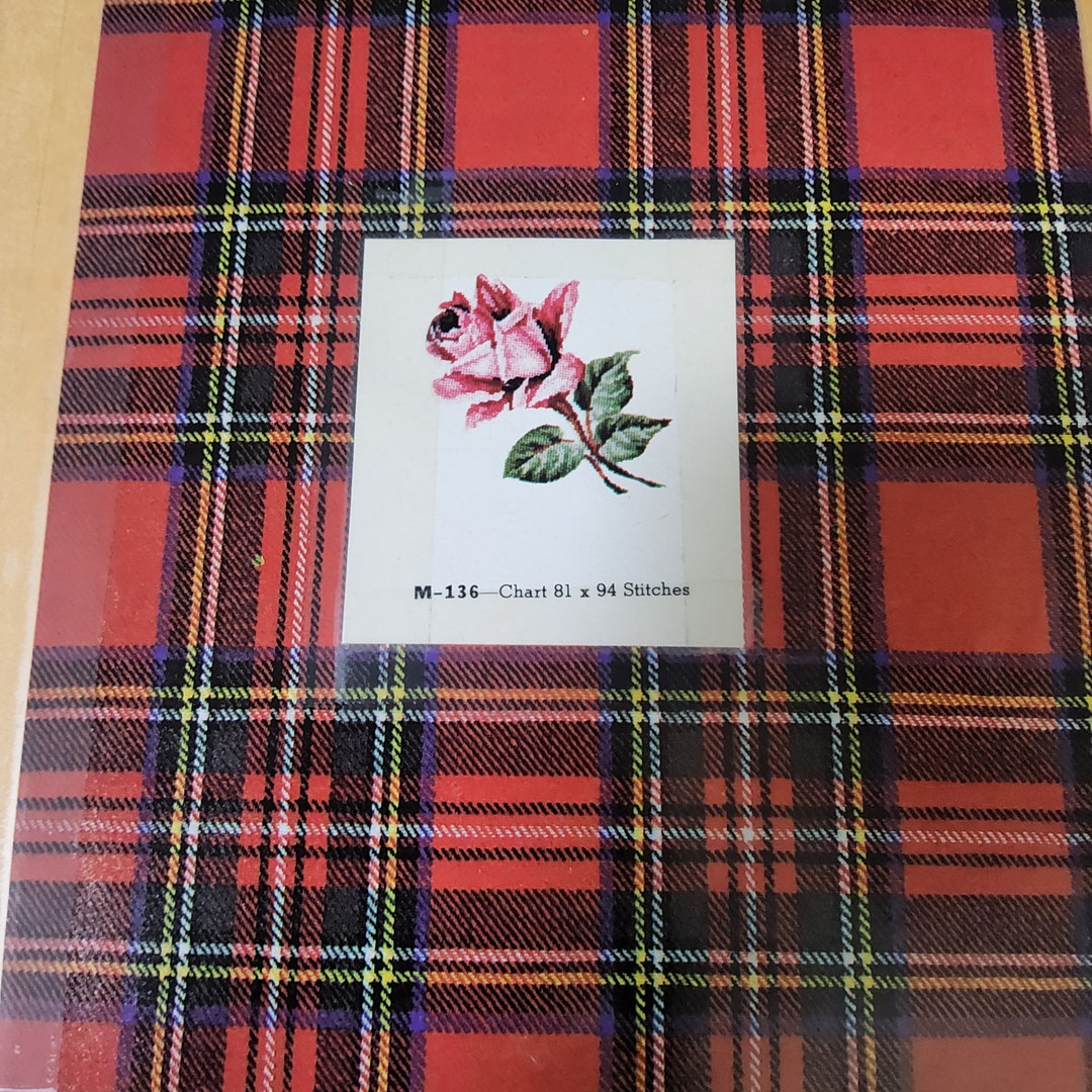 Jean Mcintosh Needworks Large Single Tea Rose Chart M-136 Cross Stitch ...