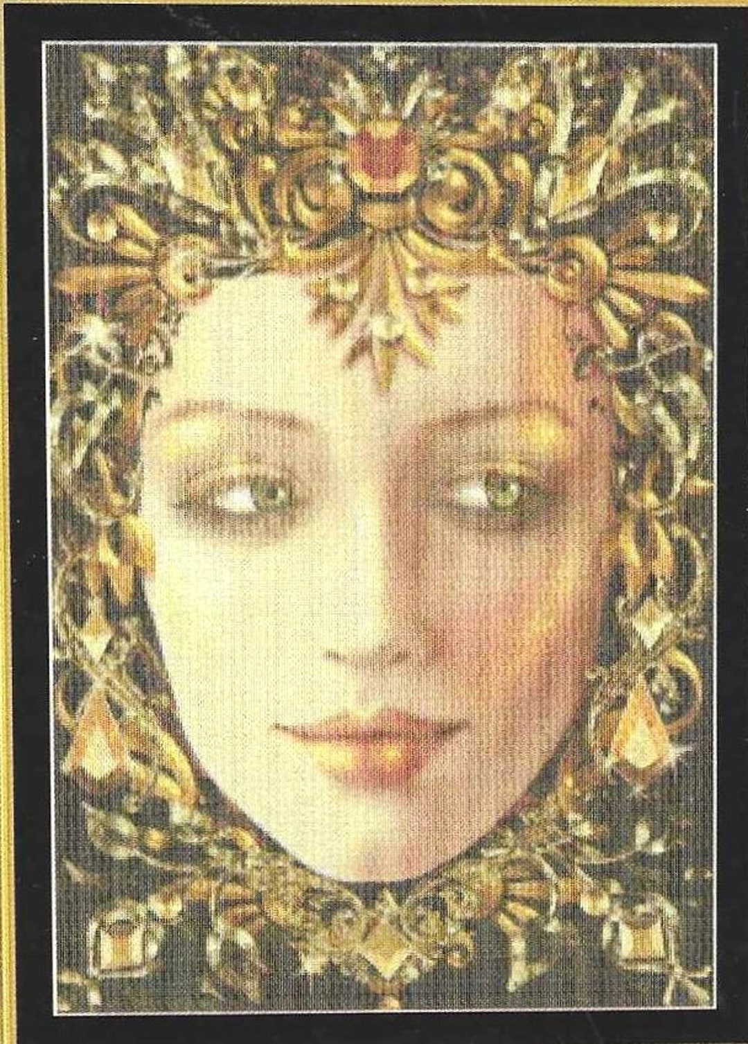 Mystic Stitch Birthday Collection November Topaz Lady Cross Stitch ...