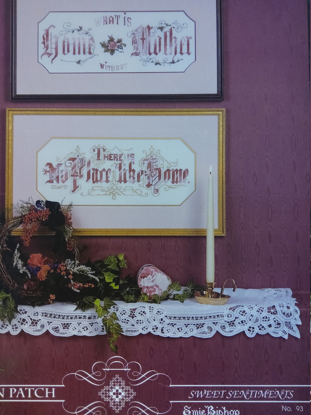 Cross 'N Patch Sweet Sentiments Cross Stitch by Emily Bishop - Etsy