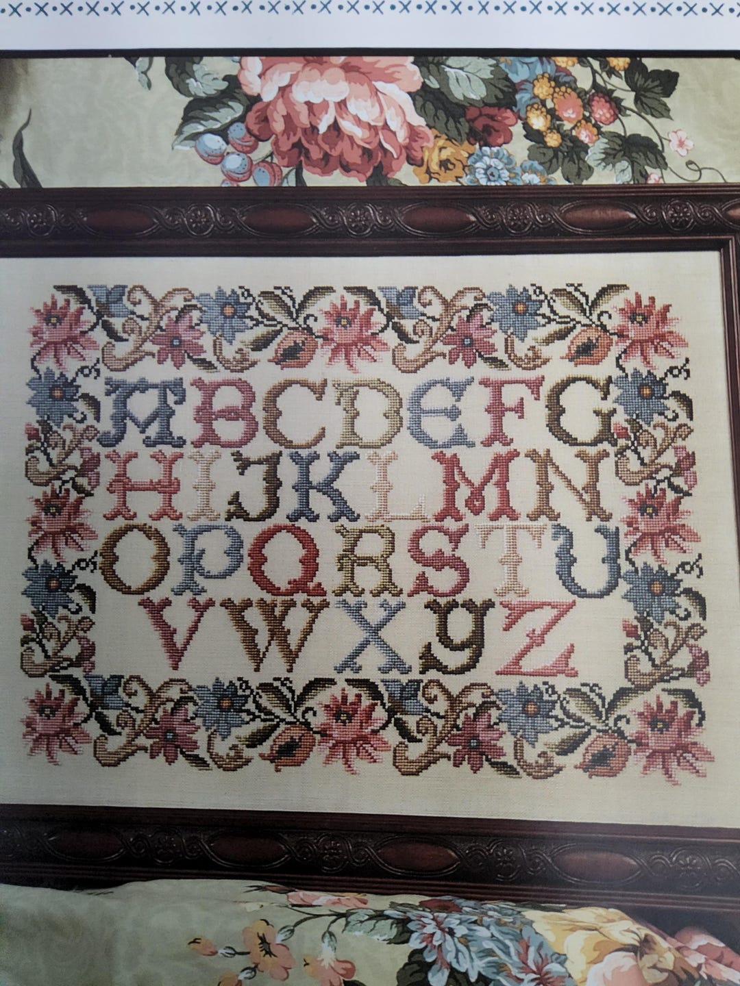 Tapestry Cross Stitch Sampler Pattern by Pat Rogers OOP - Etsy