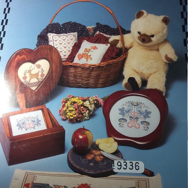 Folk Art Cross Stitch - Etsy