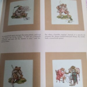 Green Apple the Tale of Mr. Jeremy Fisher Cross Stitch Book by Jeanne ...