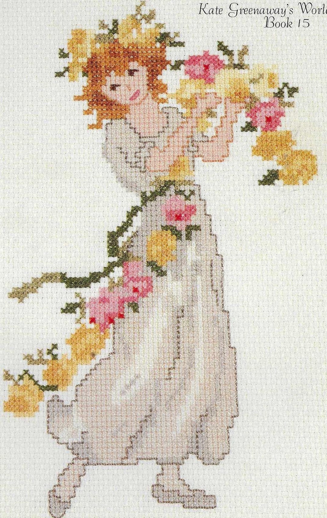 Jessa Needlecraft Kates Greenaway's World Book 15 Cross Stitch OOP - Etsy