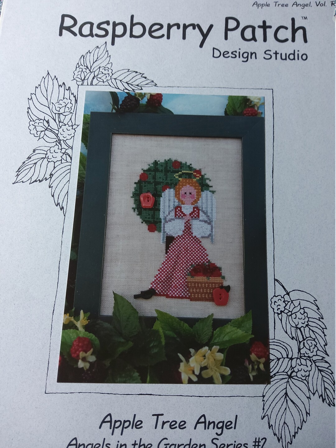 Raspberry Patch Design Apple Tree Angel 2nd in Angels in the - Etsy