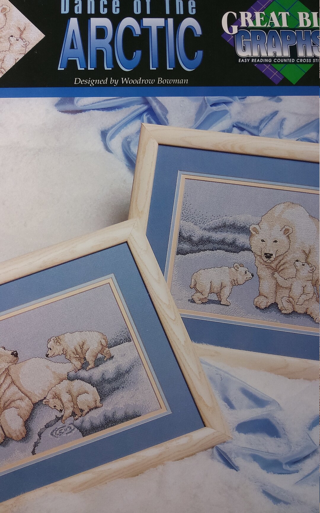 True Colors Dance of the Arctic by Woodrow Bowman Cross Stitch OOP New ...